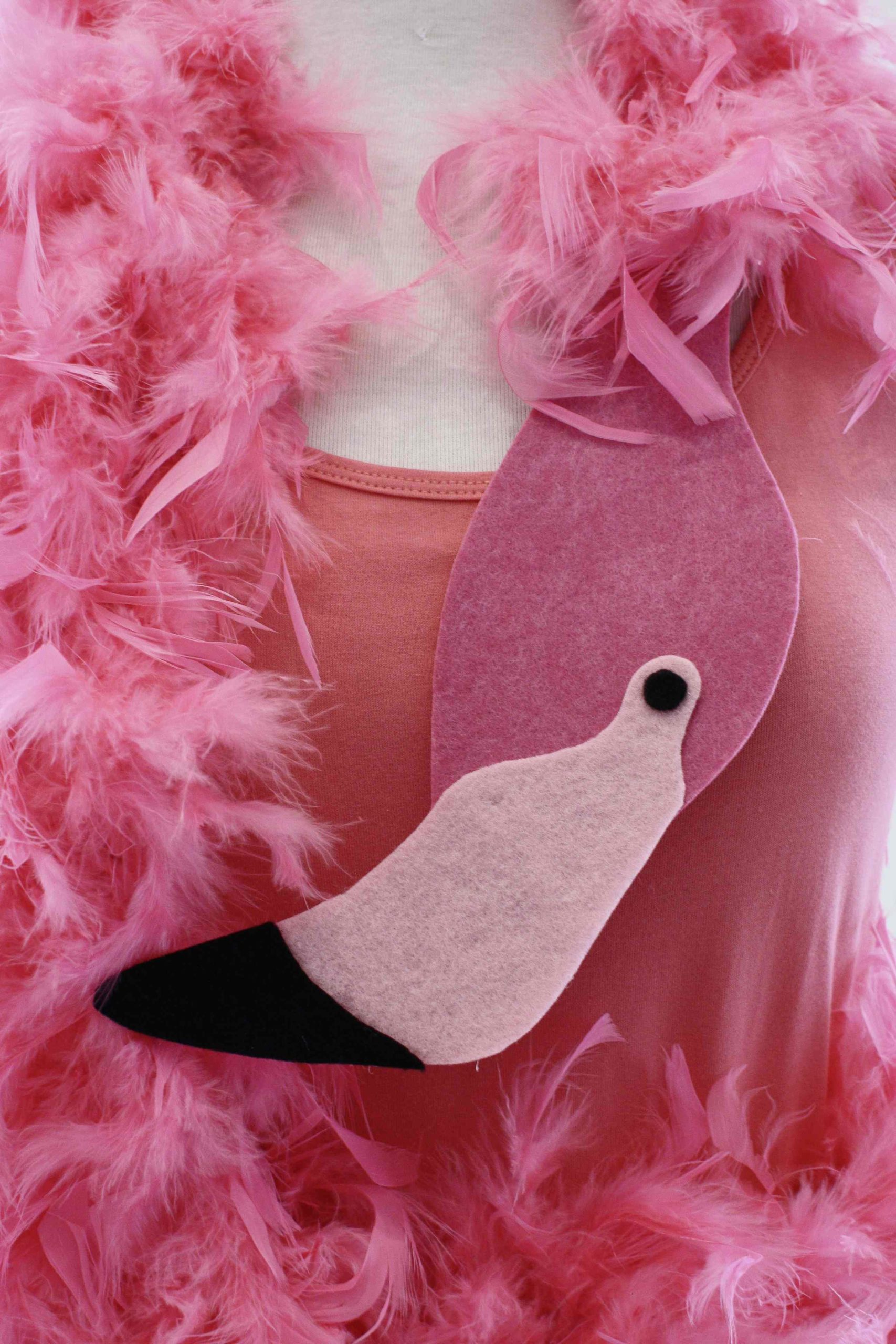 Last Minute Kostüm: Flamingo - ROFU Family Blog