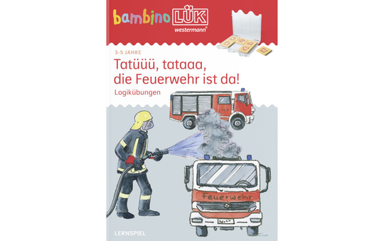 bambinoLÜK® - Tatüüü, tataaa, die Feuerwehr ist da! - Logikübungen