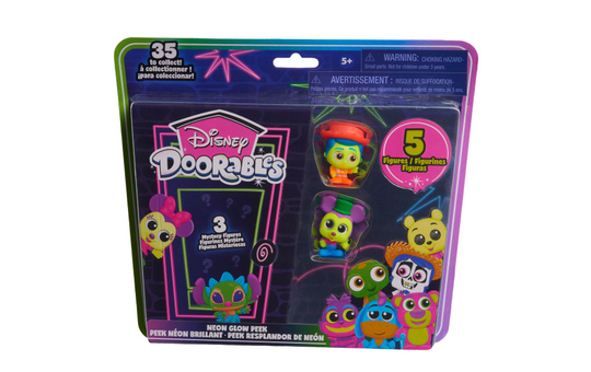 Disney Doorables - Neon Glow Peek - Sammelfigur - 1 Stück